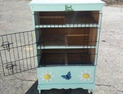 Rabbit hutch ideas made from repurposed furniture – The Owner-Builder ...