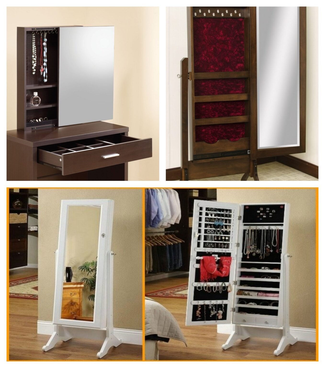 4 Great Mirror Storage Ideas For a Decluttered Home